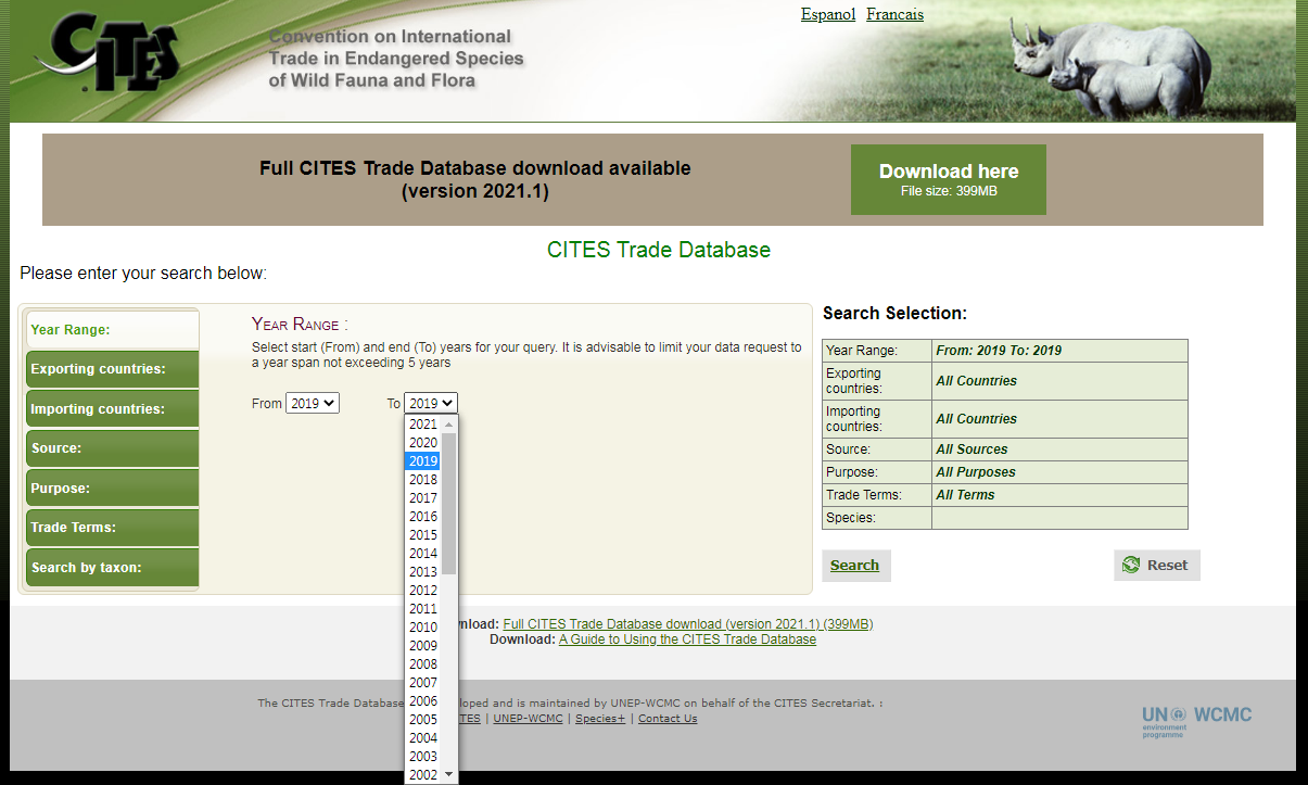 CITES データでみるサンゴの国際間取引 – CORERAL